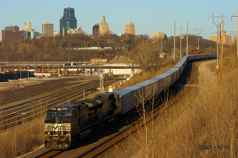 Westbound NS Intermodal Train